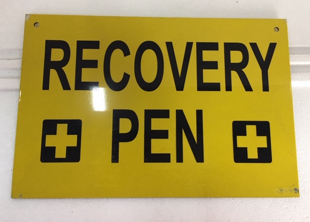 Sign - Recovery Pen - ProSwine