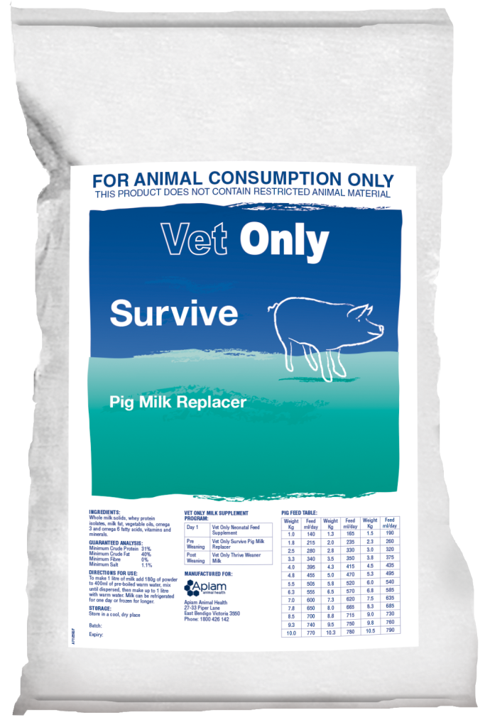 Vet Only Survive Milk Replacement - ProSwine