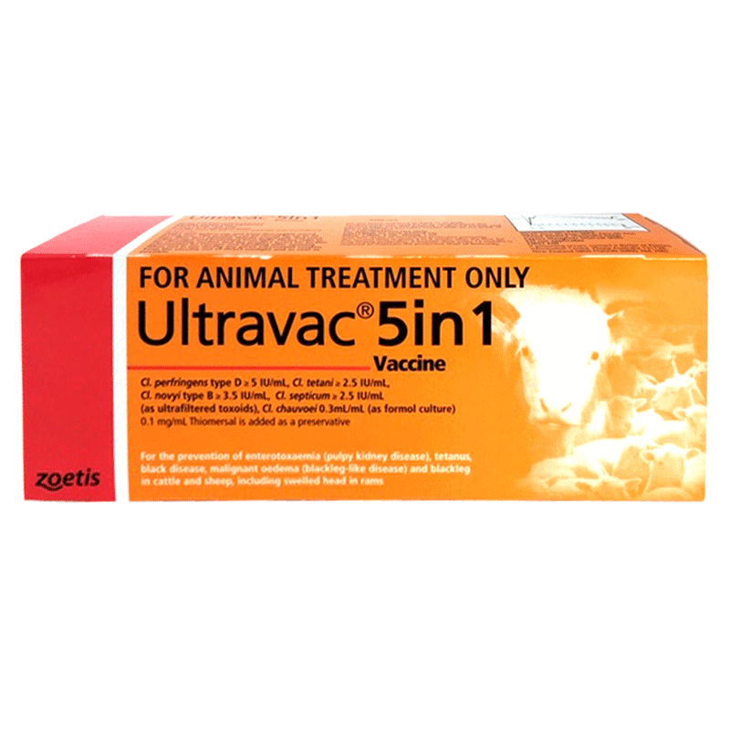 Ultravac 5 in 1 Vaccine - ProSwine