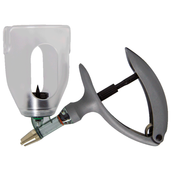 Vaccine Gun - HSW Eco-Matic 0.3ml - Bottle Attachment - ProSwine