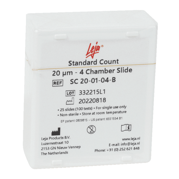 Leja Slide - 4 Chambers 20µm - ProSwine