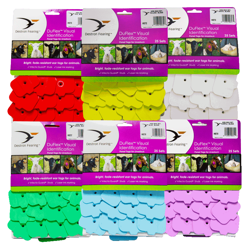 Ear Tags, Hog Max Set - ProSwine